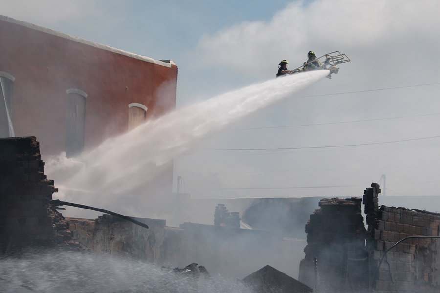 Princeton FD, multiple departments aid in downtown Farmersville ...