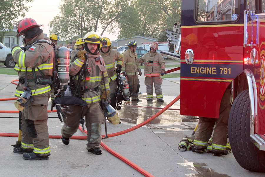 Video: Structure fire brings multiple departments | Princeton Herald