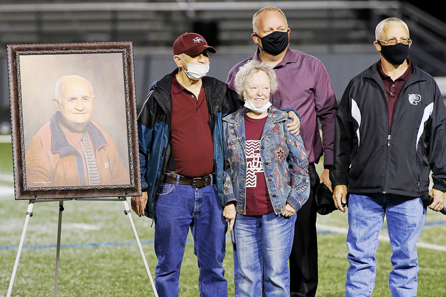 Hendricks honored with portrait | Princeton Herald