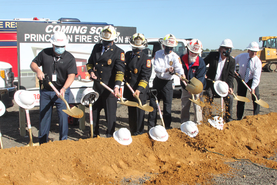 Princeton breaks ground on new firehouse | Princeton Herald