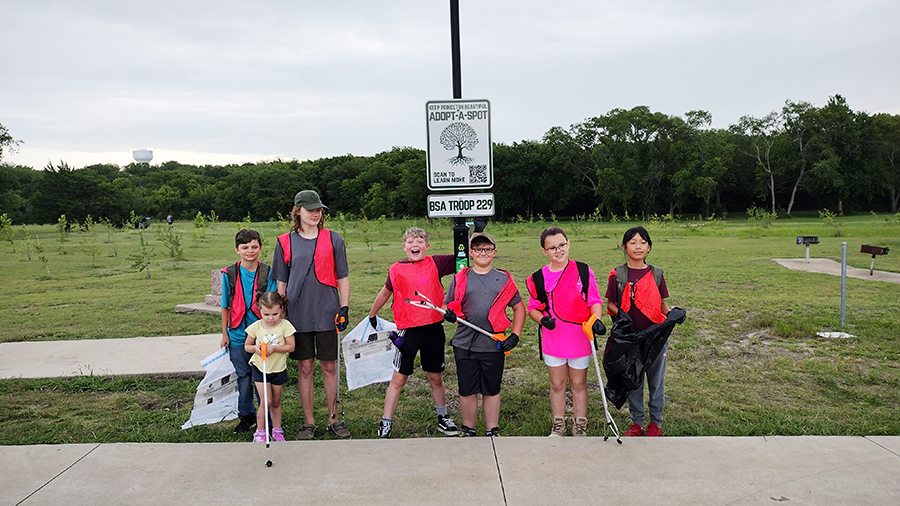 Scouts adopt and spot and clean it | Princeton Herald