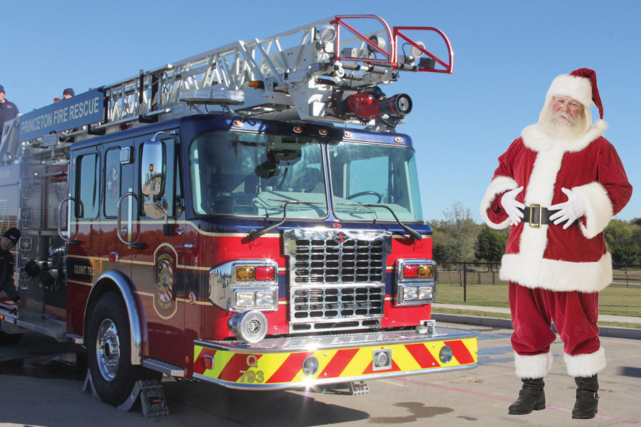 Trading his sleigh for a firetruck | Princeton Herald
